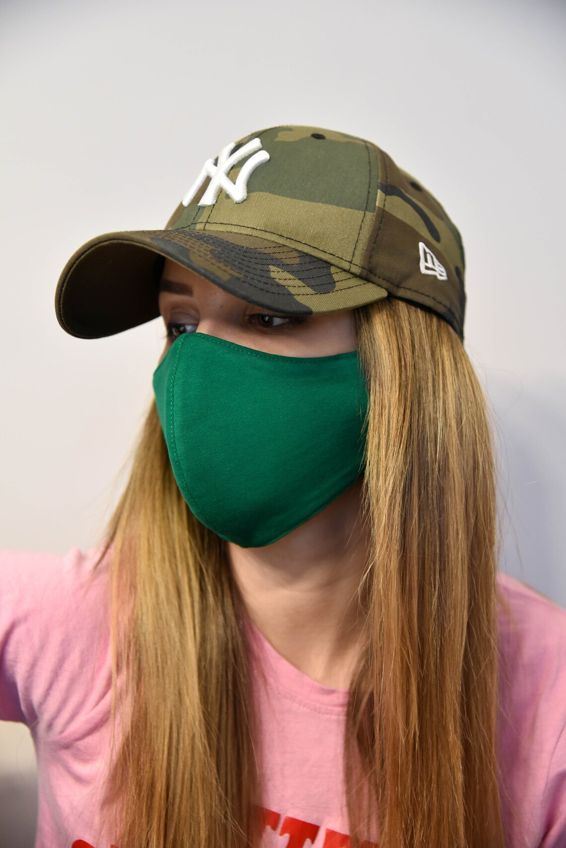 Mask Set/pack of 5 Masks/double Layer Washable Mask/reusable - Etsy