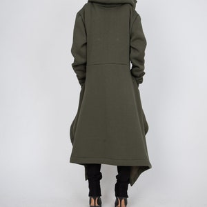 Cotton Maxi Jacket/coat/blanket Coat/cute Oversized Sweatshirt/loose ...