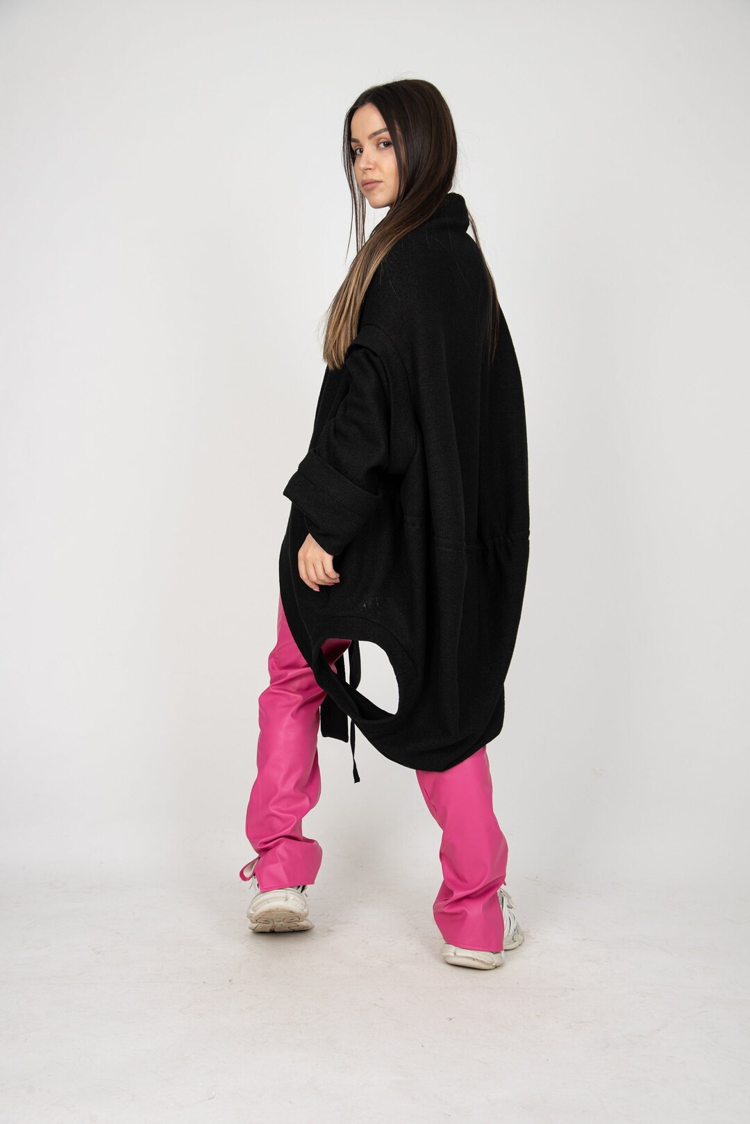 Convertible Jacket Vest/winter Warm Coat/cozy Jacket/warm Coat/wool ...