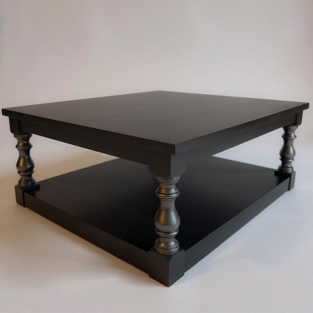 Large Solid Wood Coffee Table - Etsy