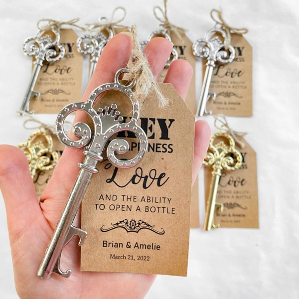 Wedding Favor Keys - Etsy