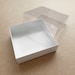 10 Pcs Favors and Gifts Boxes, Acetate Favors Box, Engagement Gift Box ...