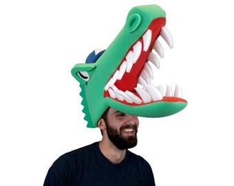 Crocodile Hat - Etsy