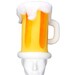Foam Party Hats Beer Mug Hat - Beer Lover Gift - Custom Beer Glass Hat ...