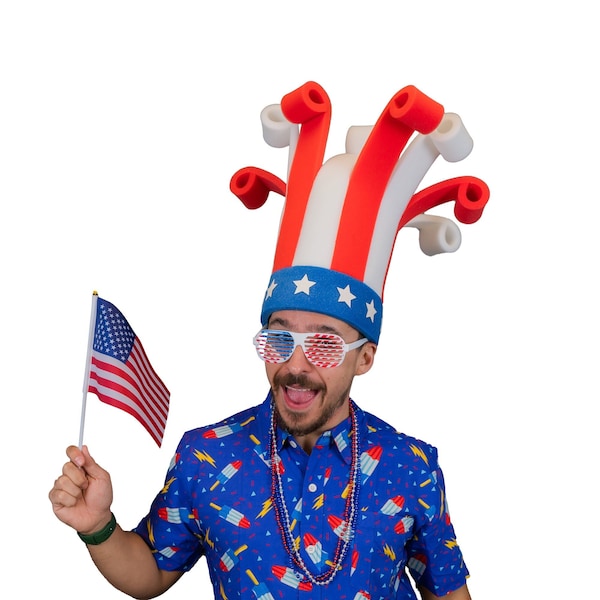 Uncle Sam Top Hat - Etsy