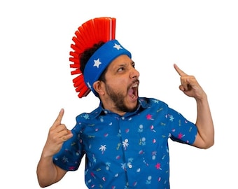 Foam Party Hats: Funny Silly Men & Women Patriotic Uncle Sam - Etsy
