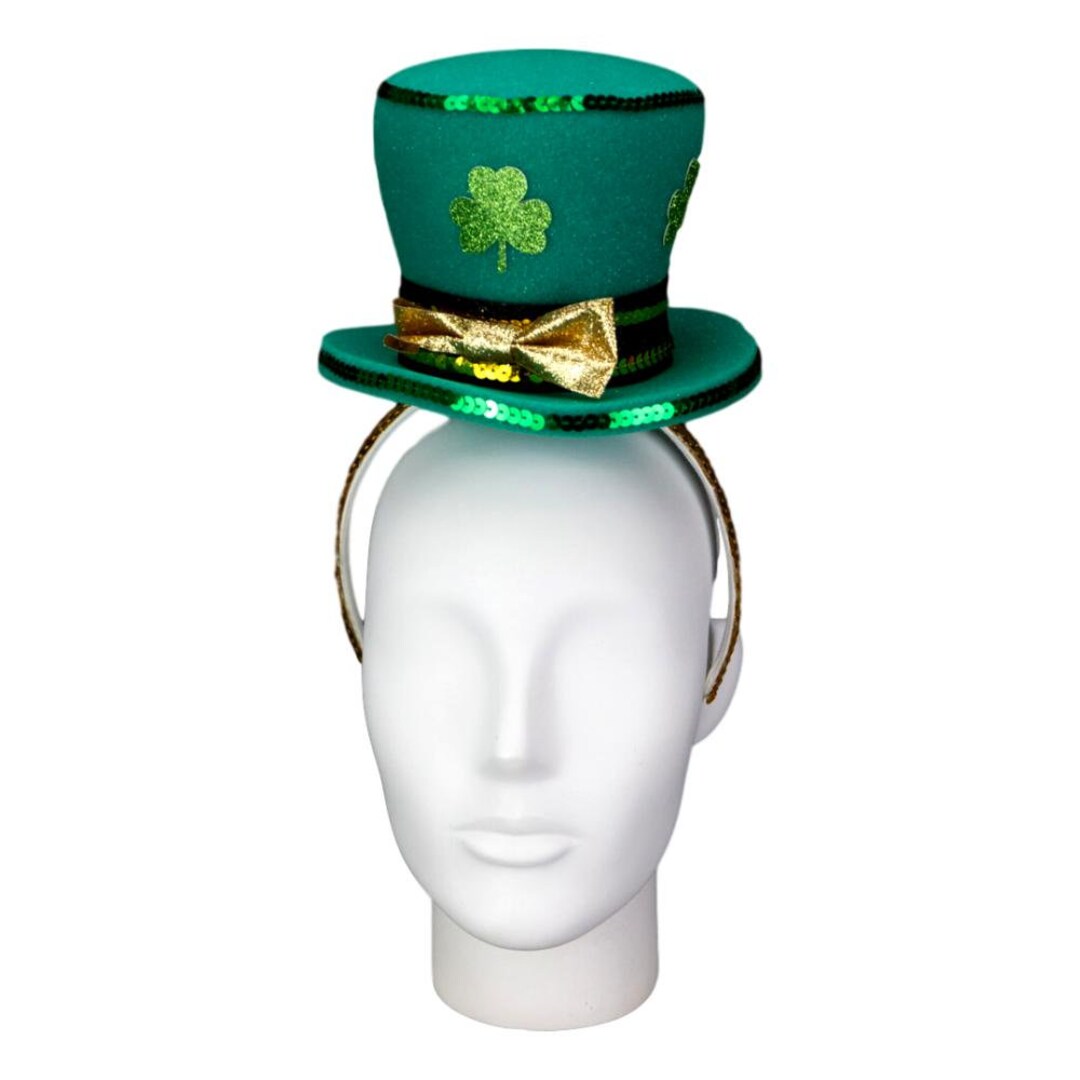 St Patrick's Mini Top Hat Saint Patricks Day Hat St Patrick's Day Deco ...