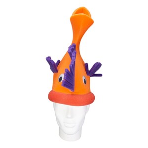 Foam Party Hats Open Mouth Fish Hat 2 - Nautical Deco Fish - Beach Deco ...