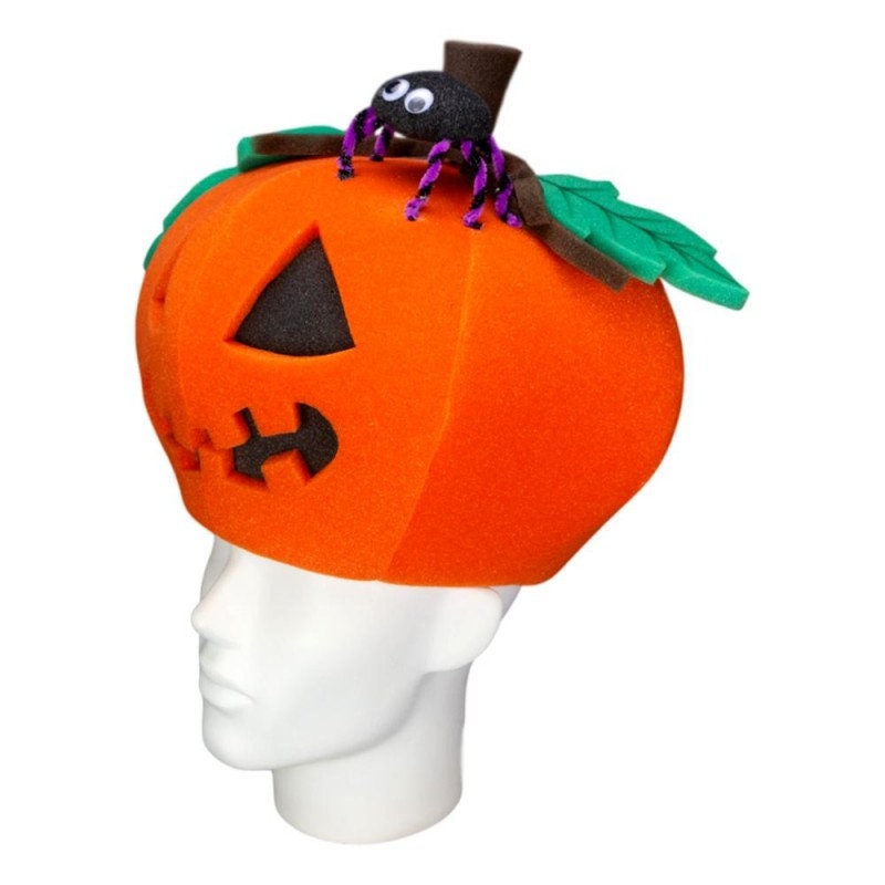 Foam Party Hats Jack O Lantern Hat Pumpkin Party Hat - Etsy