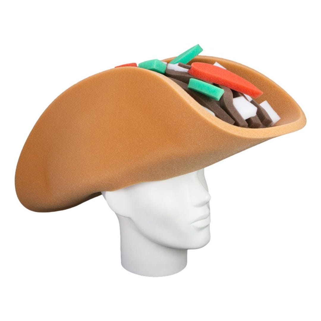 Giant Taco Hat - Cinco De Mayo Hat - Food Hat - Mexican Hat - Holiday ...
