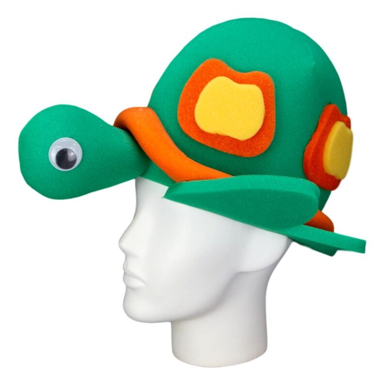 Foam Party Hats Turtle Hat Sea Turtle Hat Turtle Shell Hat - Etsy