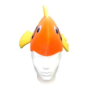 Foam Party Hats Fish With Circles Hat - Nautical Deco Fish - Beach ...