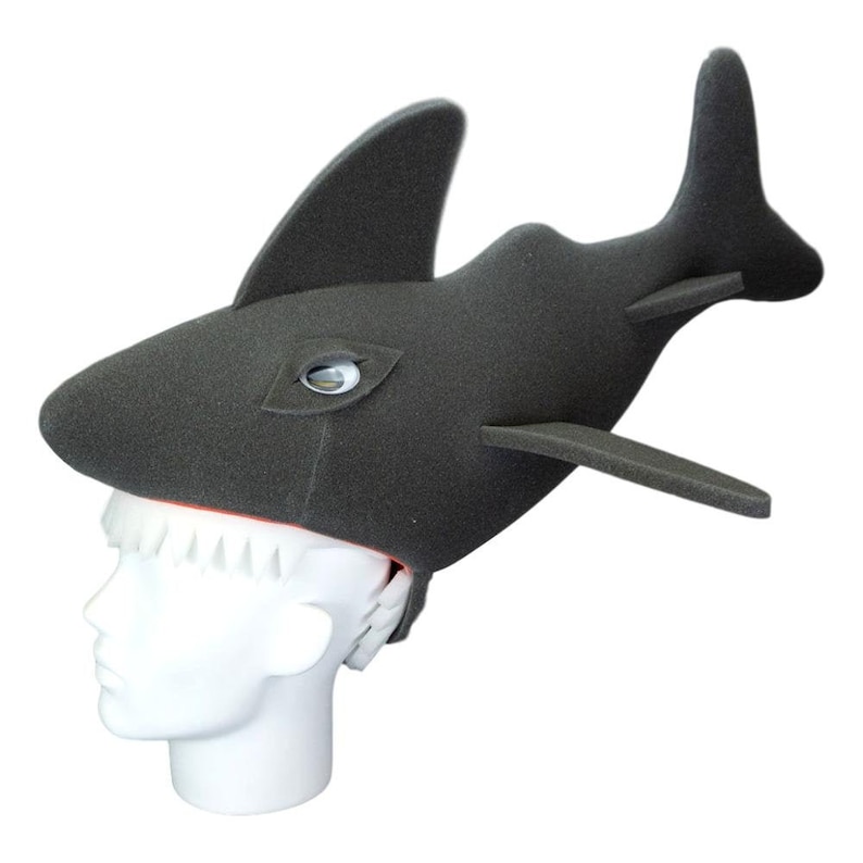 Foam Party Hats Open Mouth Shark Hat Shark Party Hat Shark - Etsy