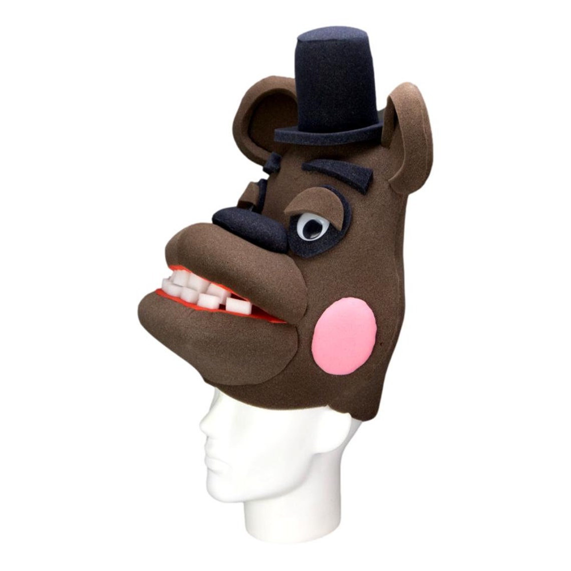 Foam Party Hats Freddy Fazbear Hat Fnaf Fazbear Hat | Etsy UK