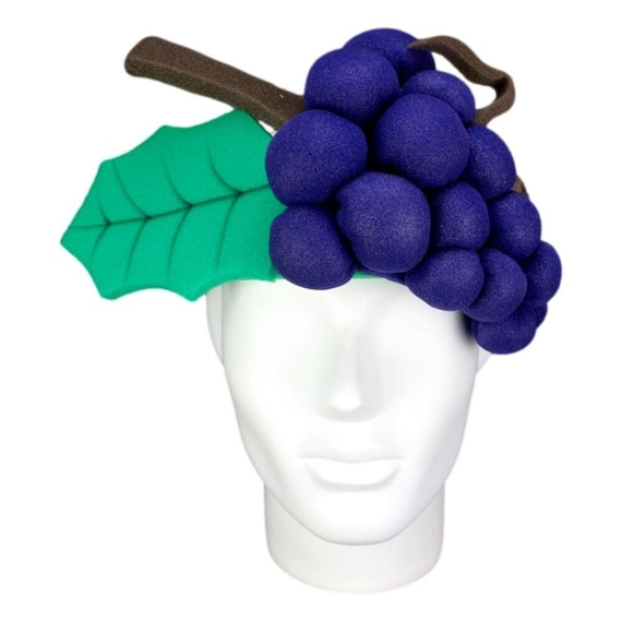 Foam Party Hats Grapes Headband Tropical Fruit Hat Grapes - Etsy