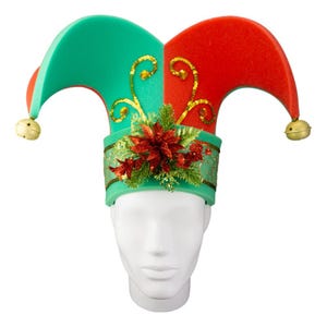Foam Party Hats Special Christmas Jester Hat - Jester Costume Hat ...