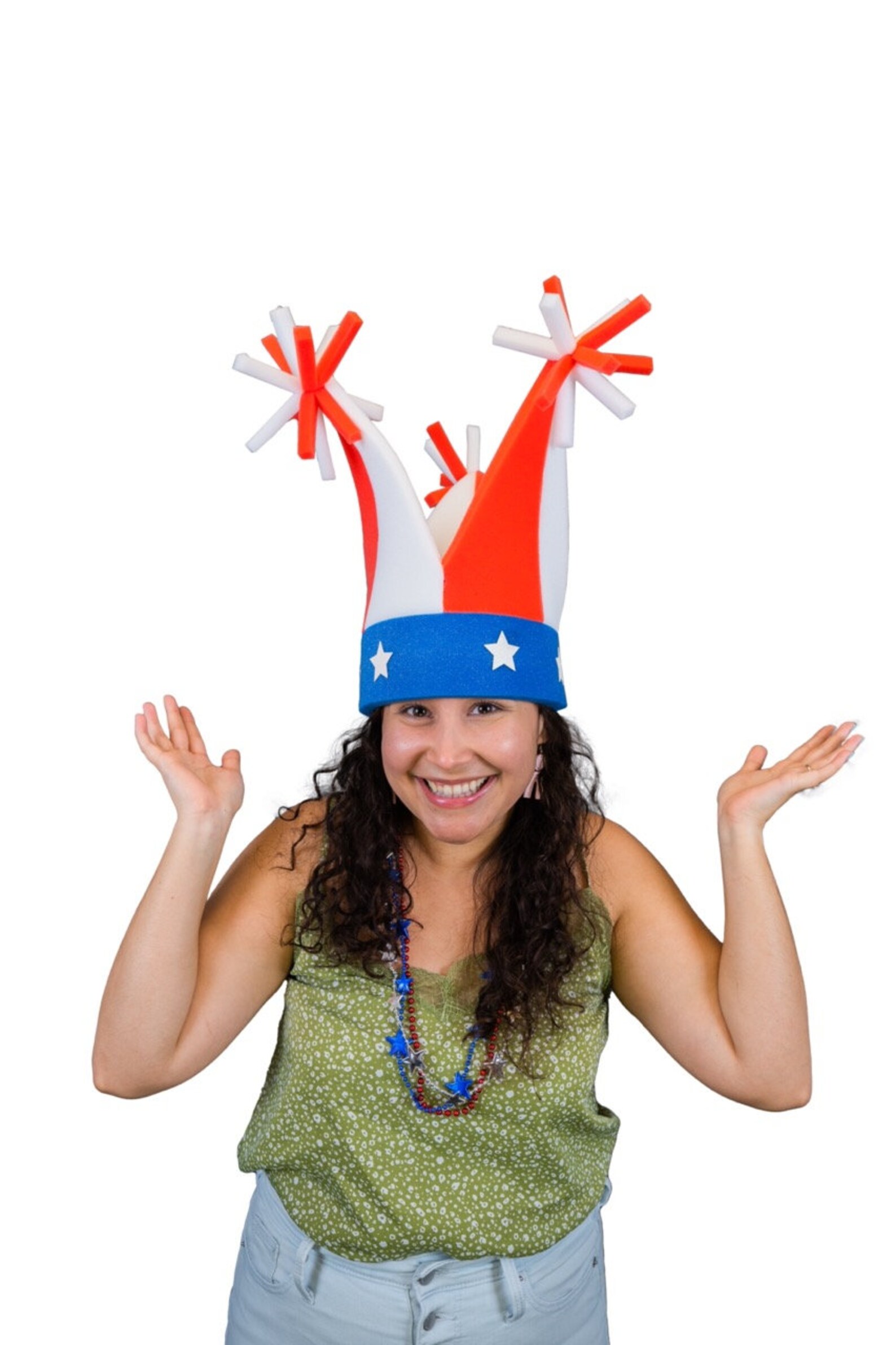 Foam Party Hats: Funny Silly Men & Women Patriotic Uncle Sam - Etsy
