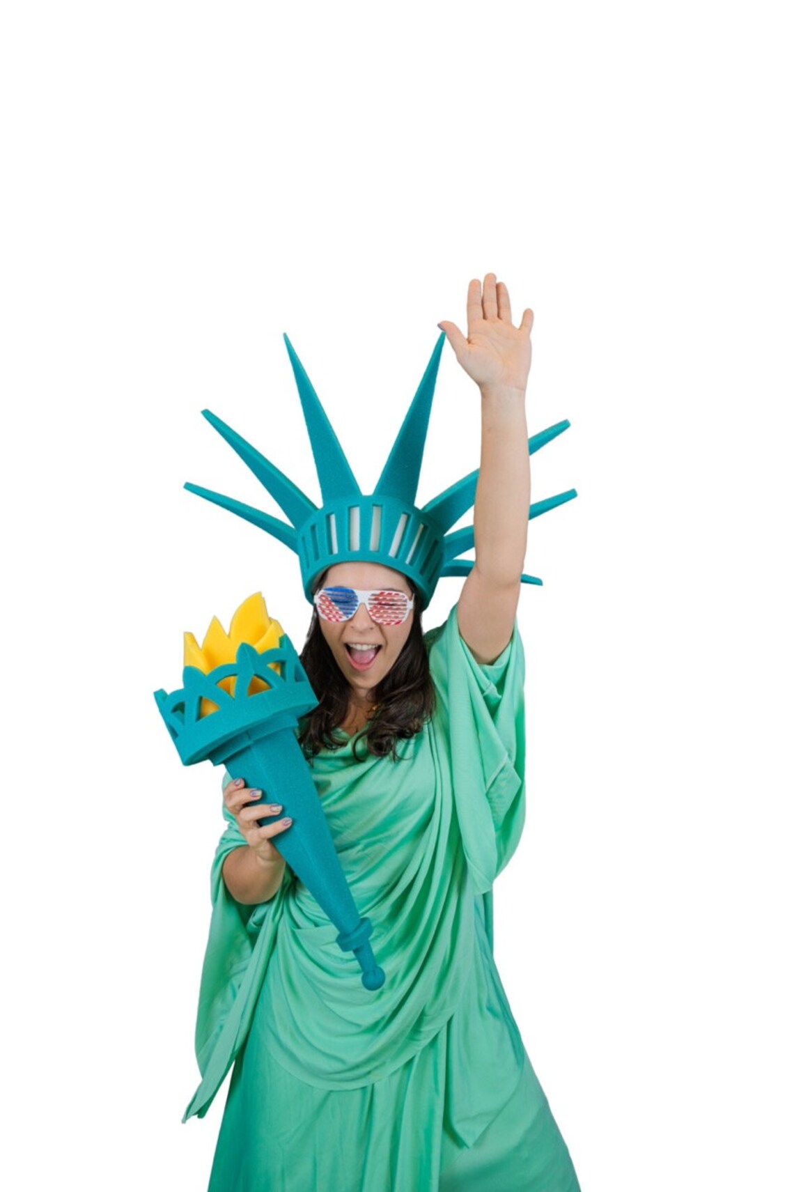 Foam Party Hats: Funny Silly Men & Women Patriotic USA Top - Etsy