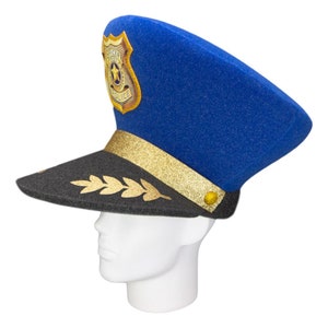 Foam Party Hats Giant Police Hat Police Officer Gift Hat | Etsy