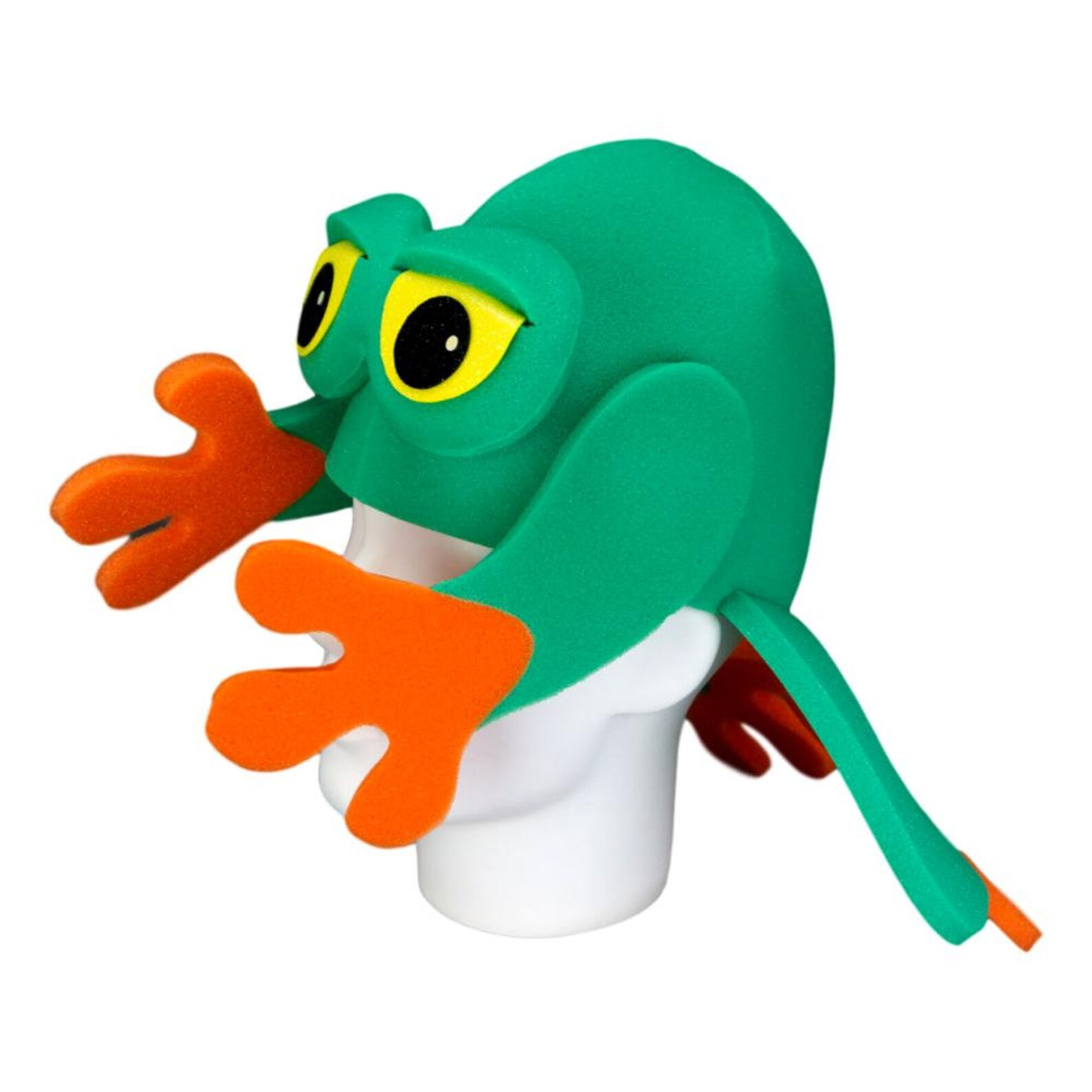 Foam Party Hats Frog Hat Green Frog Hat Toad Party Hat - Etsy