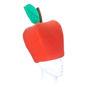 Foam Party Hats Apple Hat Apple Dress Hat Apple Party Hat | Etsy