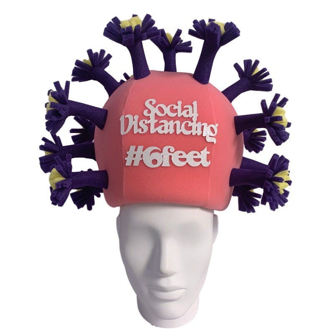 Pandemic Foam Party Virus Hat Quarantine Birthday Hat | Etsy