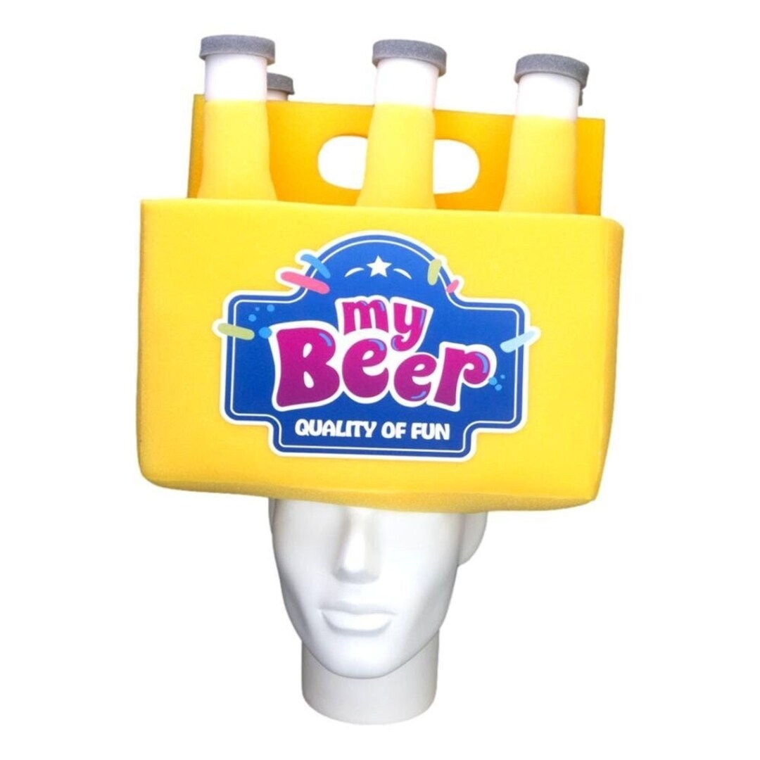 Foam Party Hats - Beer - Six - Pack - Hat - Foam - Party - Hats ...