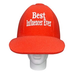 FOAM PARTY HATS: Custom Message Giant Baseball Hat - Crazy Hat Day ...