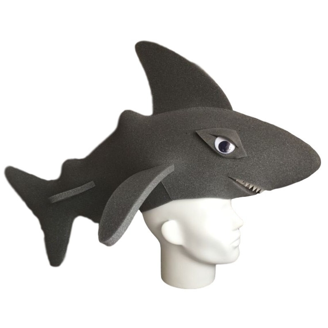 Foam Party Hats Shark Hat Handmade Shark Hat Custom Shark | Etsy