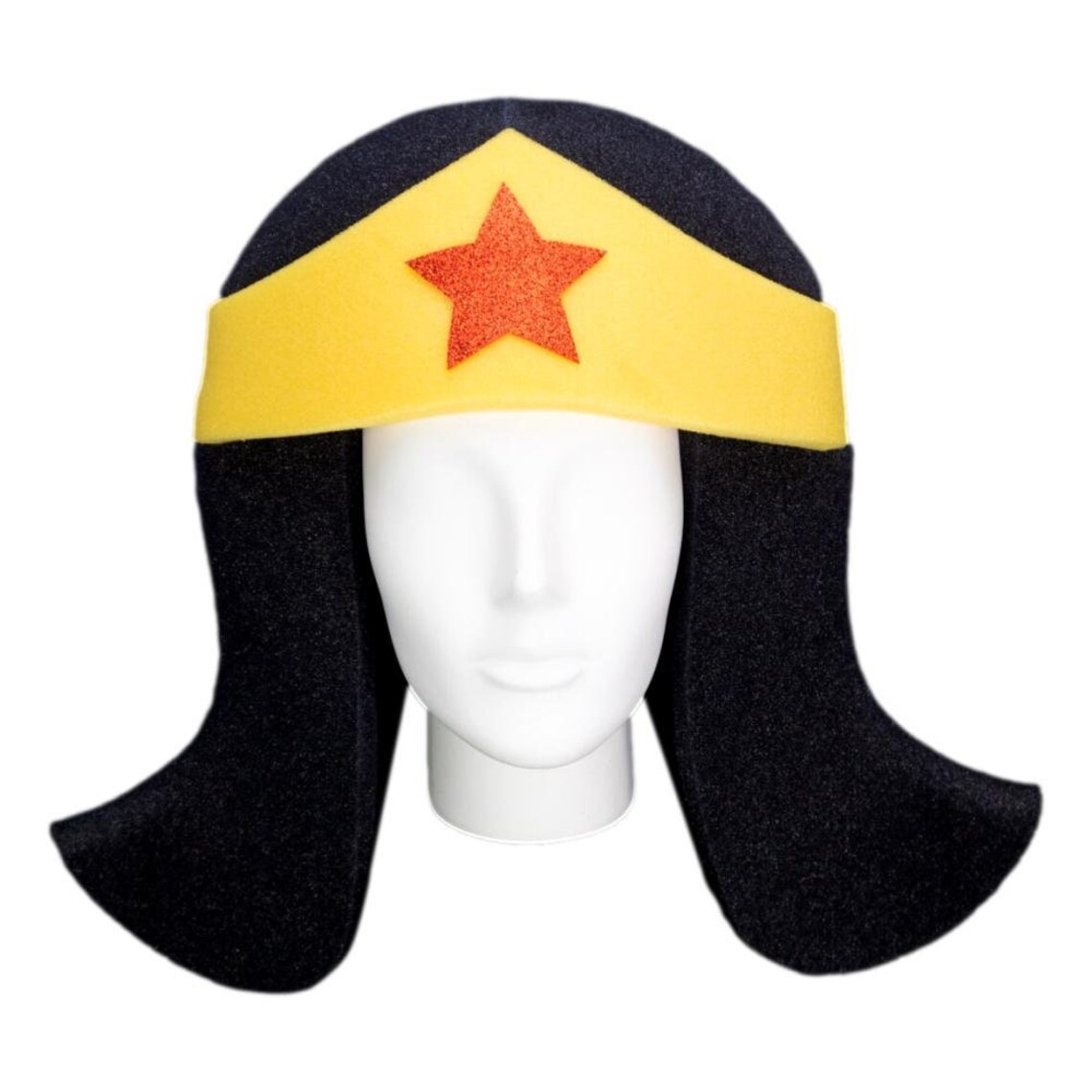 Foam Party Hats Wig With Crown Cosplay Wigs Superhero Wig - Etsy