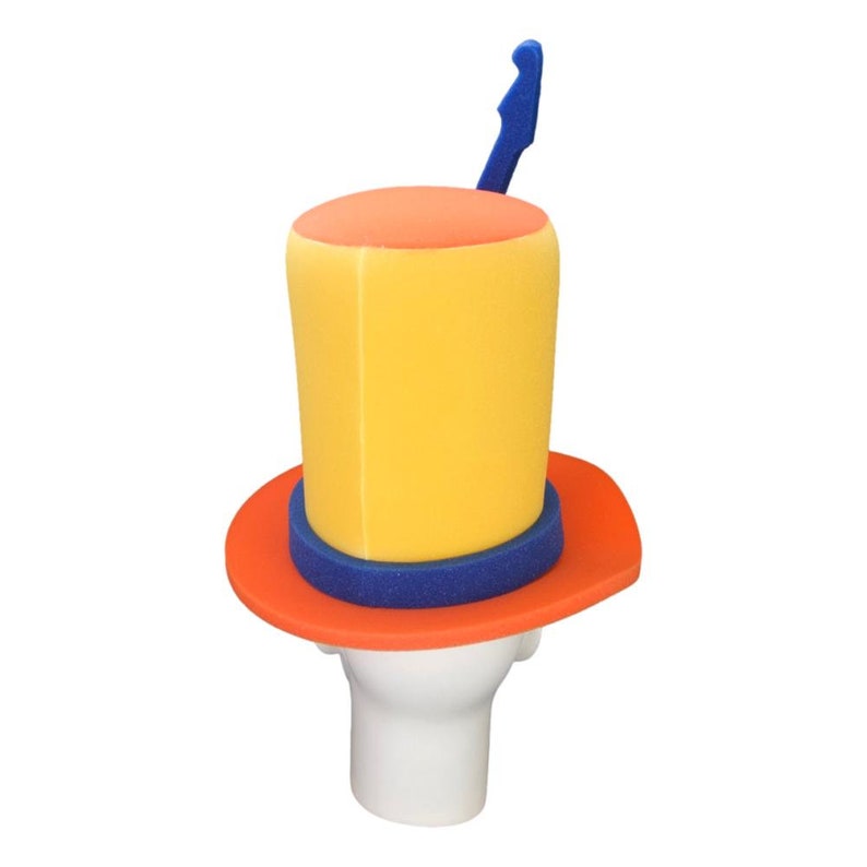 Foam Party Hats Guitar Top Hat - Guitar Party Hat - Music Party Hat ...