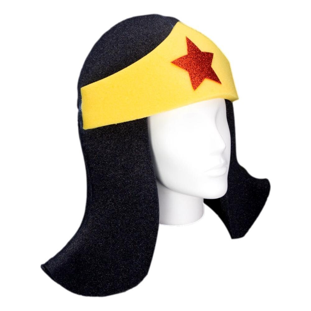 Foam Party Hats Wig With Crown Cosplay Wigs Superhero Wig - Etsy