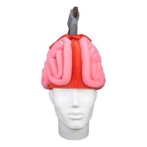 Foam Party Hats Brain With Axe Hat - Halloween Anatomy Party Hat ...