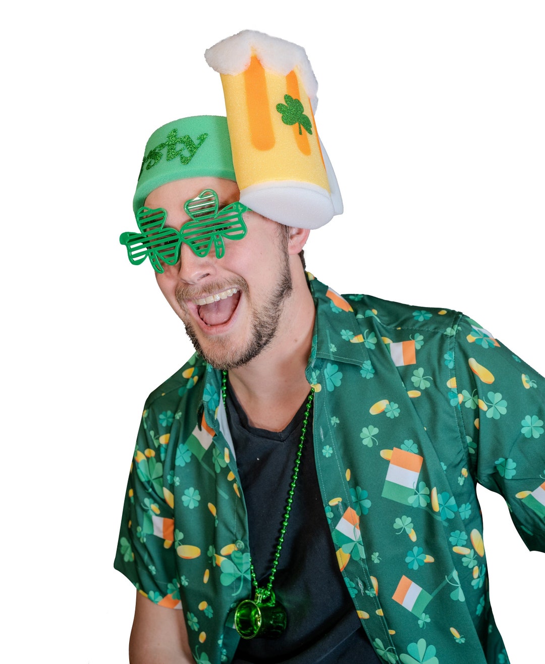 St. Patrick's Beer Mug Headband - Saint Patricks Day Headband - St ...