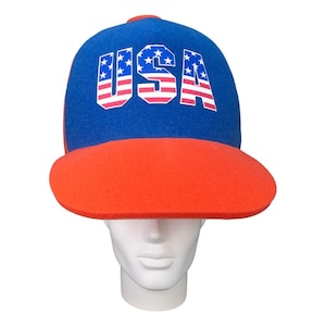 Foam Party Hats Patriotic Giant Baseball Hat - 4th of July Hat ...