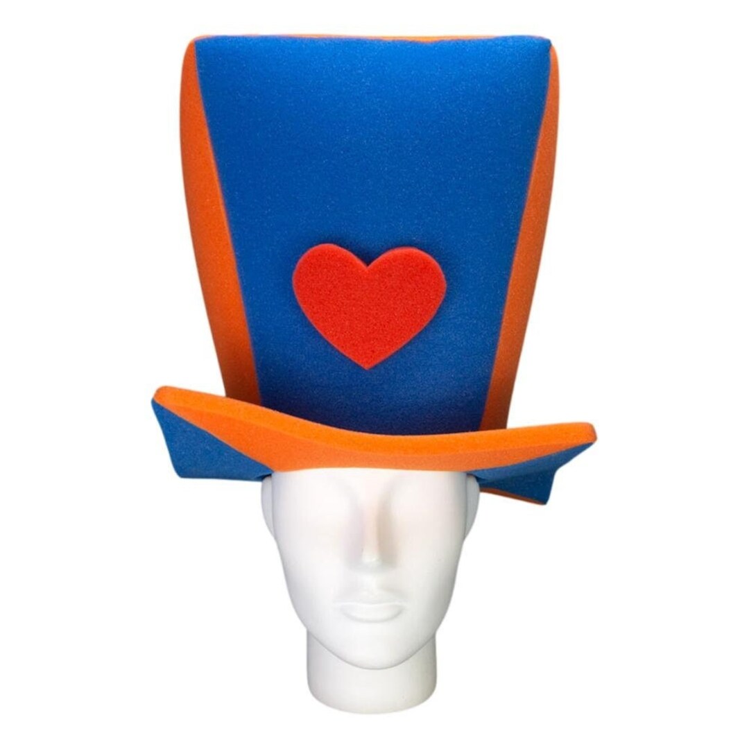 Foam Party Hats Heart Cube Hat - Photo Booth Props - Wedding Hats ...