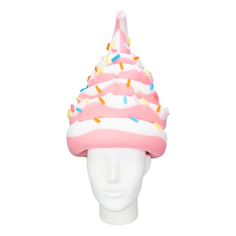 Foam Party Hats Swirl Ice Cream Hat Ice Cream Party Hat - Etsy