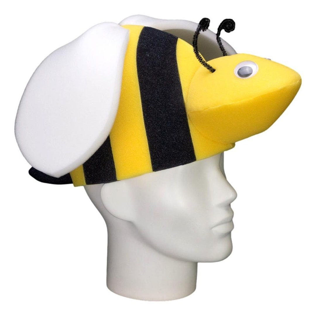 Foam Party Hats Bee Hat - Handmade Bee Hat - Crazy Bee Hat - Bee Hat ...