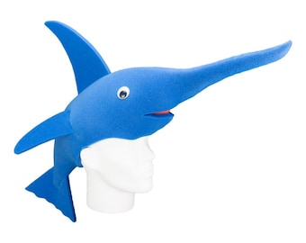 Foam Party Hats Fish With Circles Hat Nautical Deco Fish | Etsy