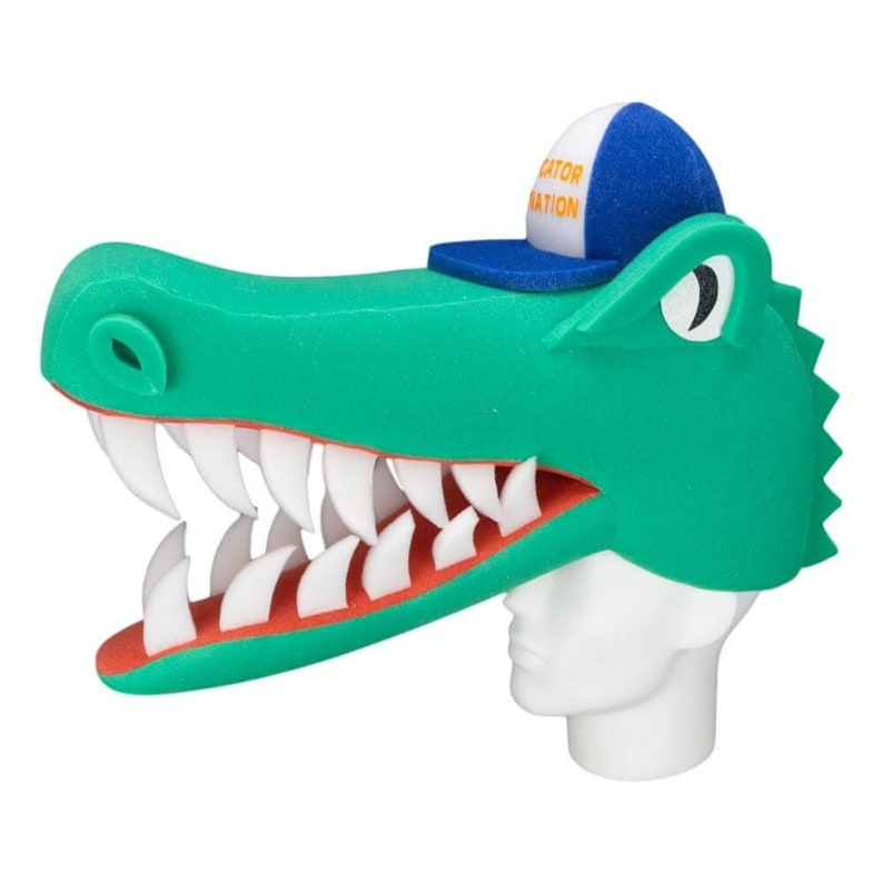 Foam Party Hats: Alligator Hat Mascot Hat Crocodile - Etsy