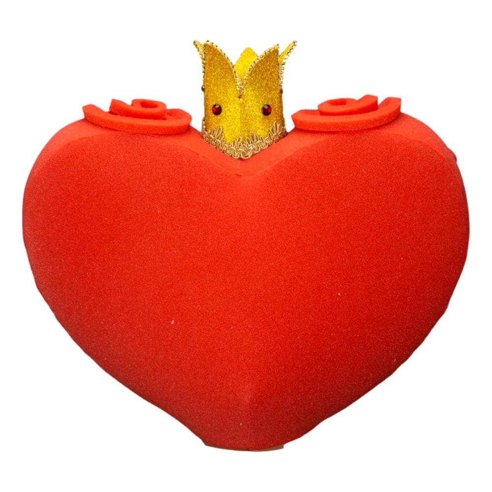 Foam Party Hats Hearts Crown Wig Cosplay Wigs Big Heart | Etsy
