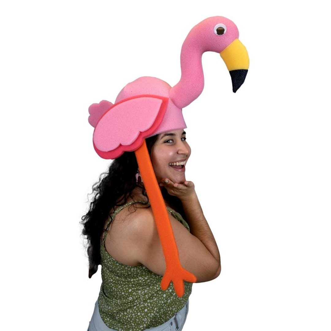 Foam Party Hats Flamingo Hat - Flamingo Birthday Hat - Flamingo Decor ...