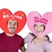 Foam Party Hats Red Heart Valentine’s Day Hat - St Valentines Day Hat ...