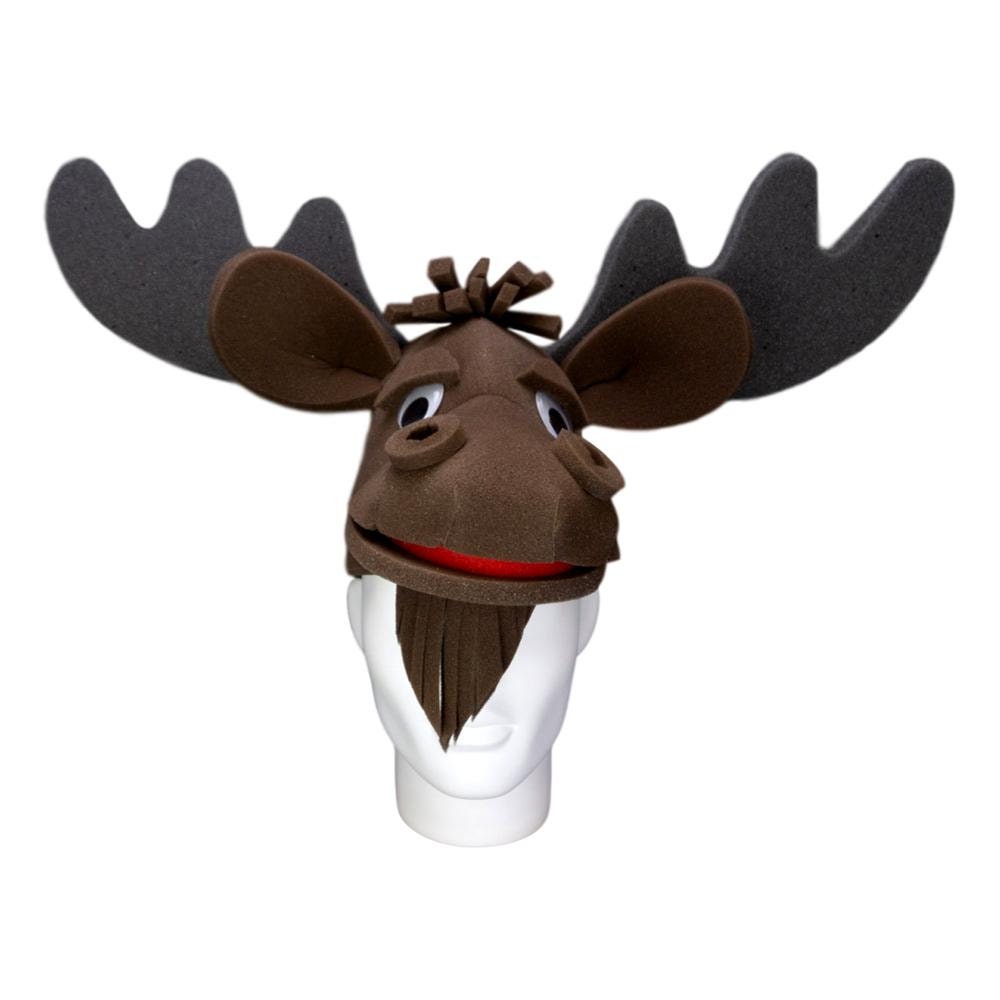 Foam Party Hats Moose Hat Antler Moose Party Hat Moose - Etsy