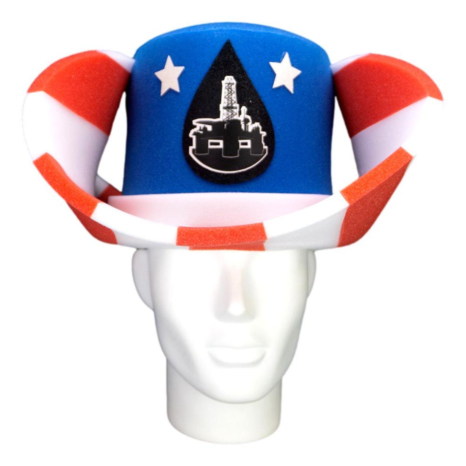Foam Party Hats USA Oil & Gas Giant Cowboy Hat Custom Cowboy - Etsy
