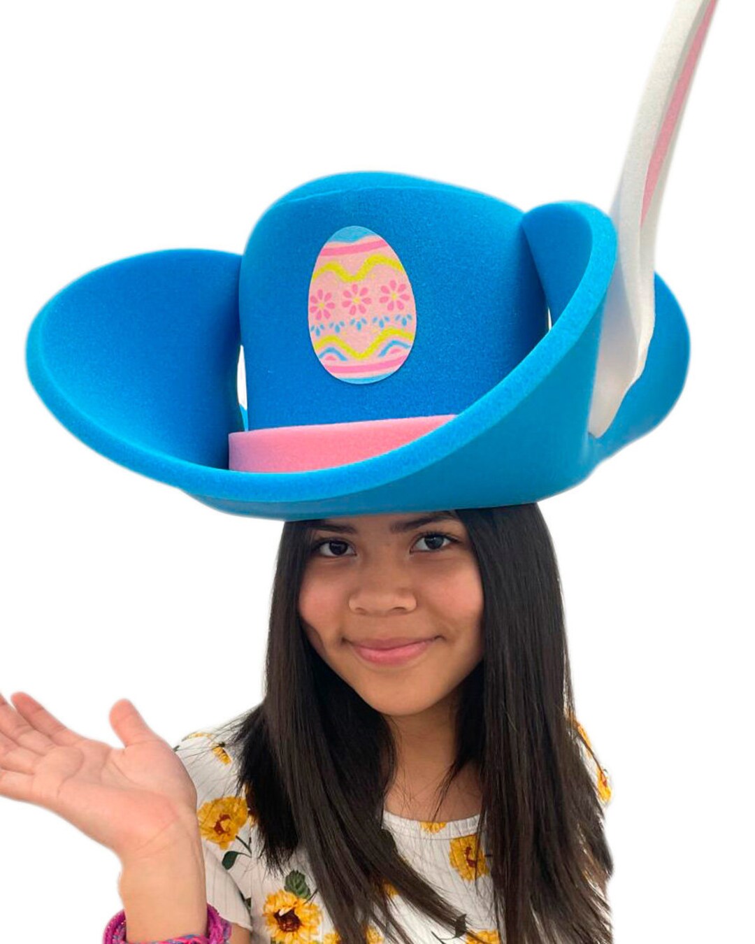 Foam Party Hats Easter Giant Cowboy Hat Easter Hat Happy Easter Hat ...