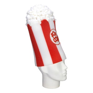 Foam Party Hats Popcorn Hat - Popcorn Bag Hat - Ready to Popcorn Hat ...