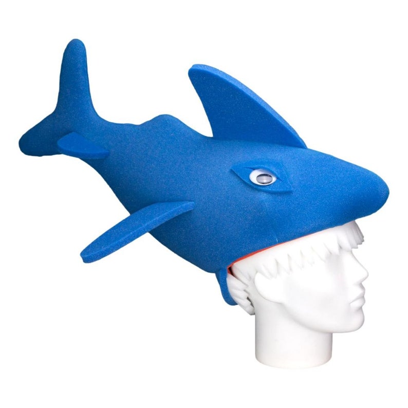 Foam Party Hats Open Mouth Shark Hat Shark Party Hat Shark - Etsy