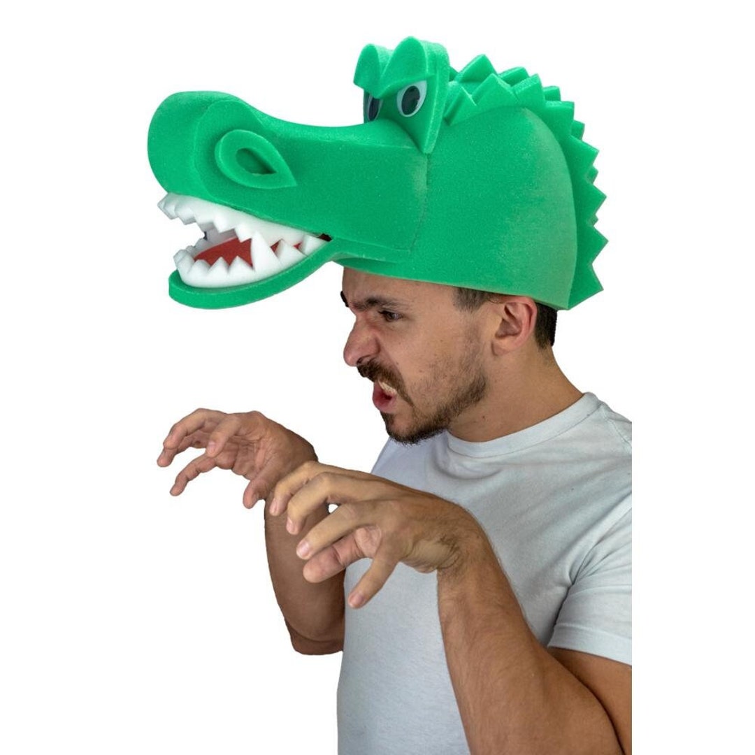 Foam Party Hats: Crocodile Hat - Alligator Hat - Crocodile Costume ...