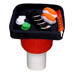 Foam Party Hats Sushi Box Hat - Sushi Headband - Foodie Gift Headband ...